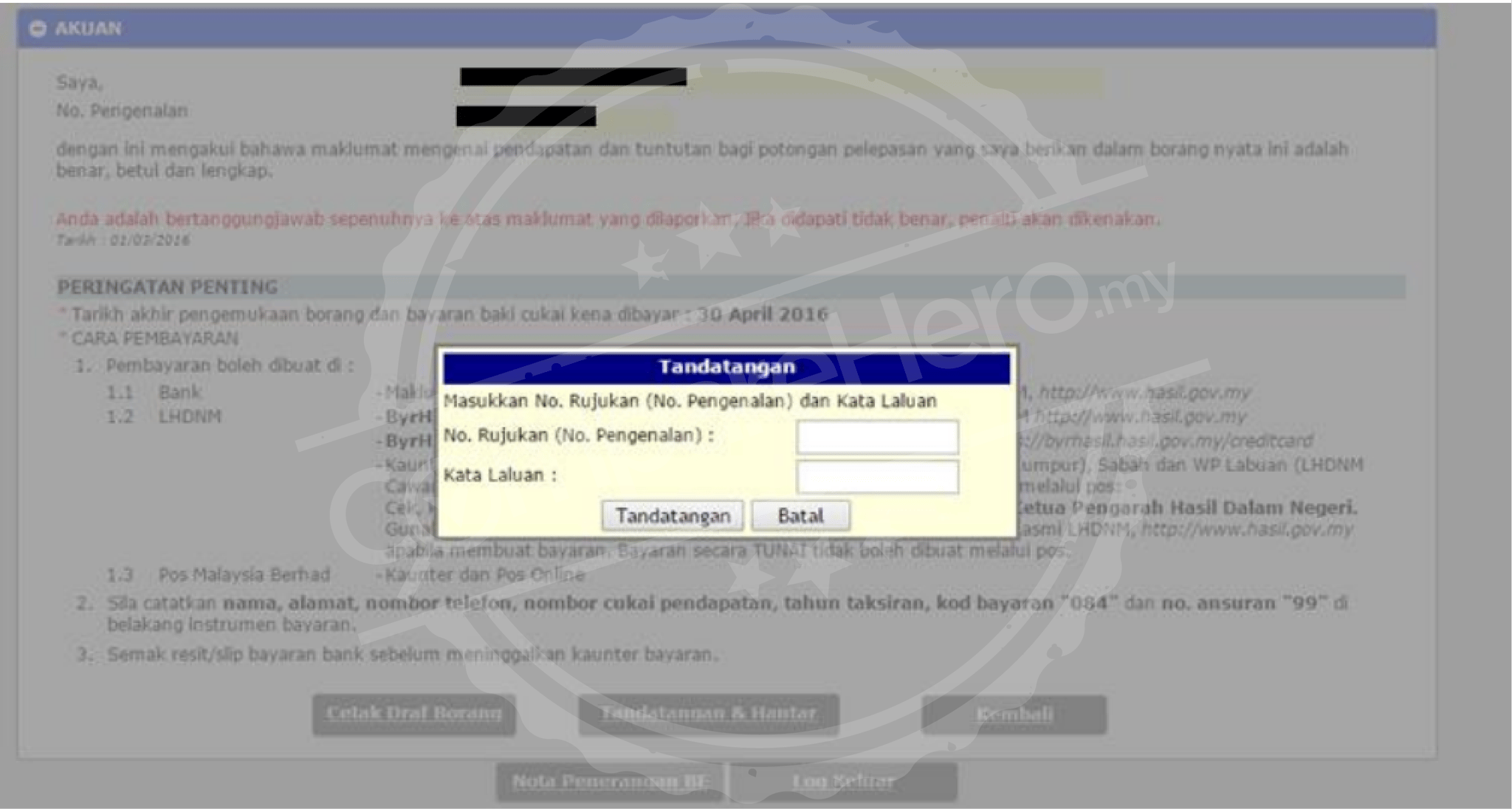 Panduan Memfailkan Cukai Pendapatan Individu (LHDN 2021)