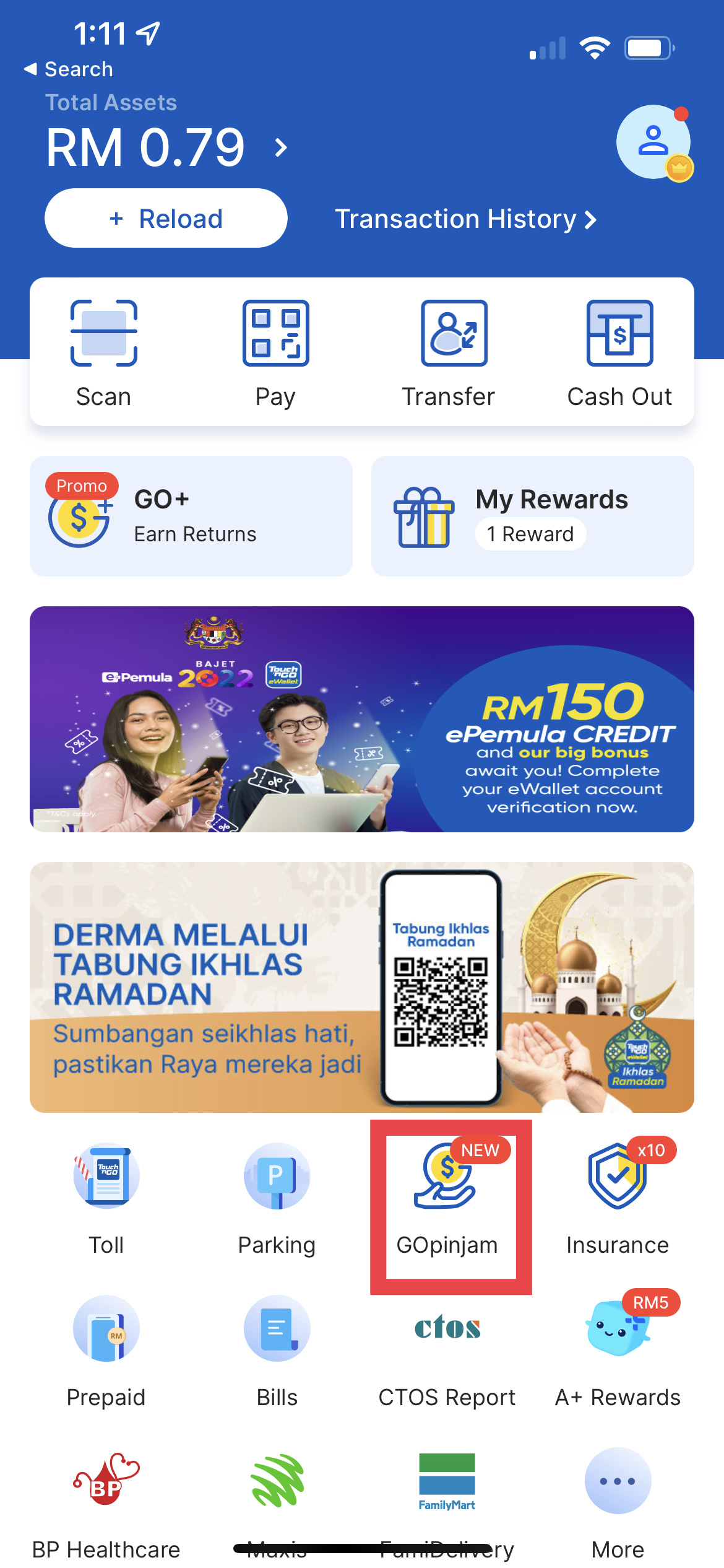 Touch ‘n Go eWallet app offers personal loans up to RM10,000
