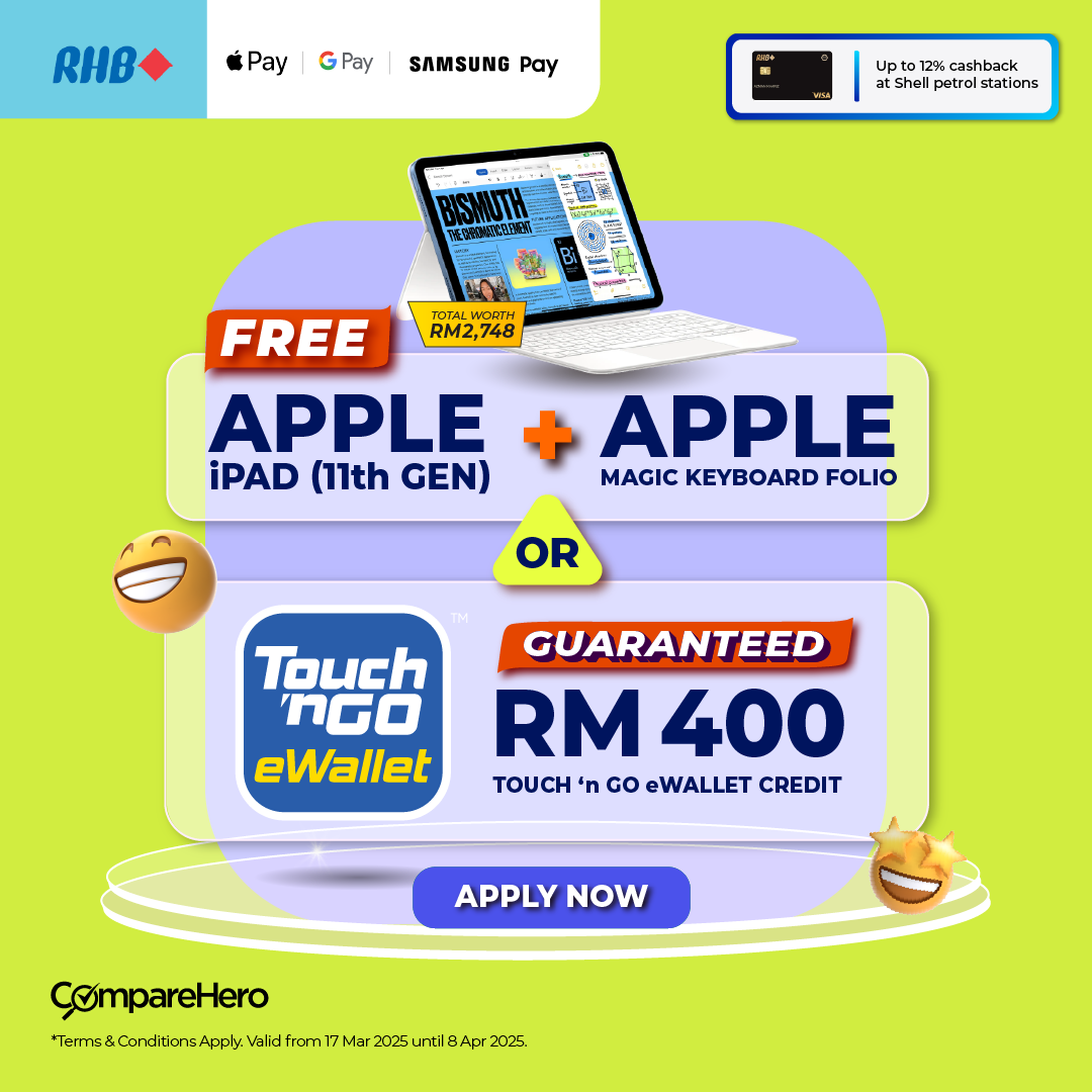 RHB Cash Back Visa Credit Card