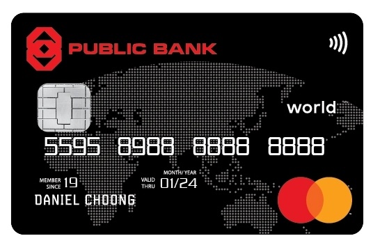 Public Bank World Mastercard Credit Card