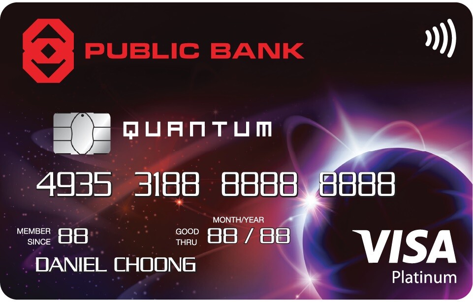 Public Bank Quantum Visa Credit Card