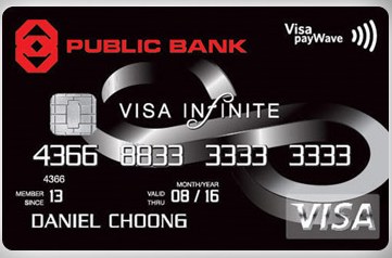 Public Bank Visa Infinite Credit Card